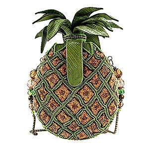 Mary Frances Womens Pineapple Punch Gold/Green One Size