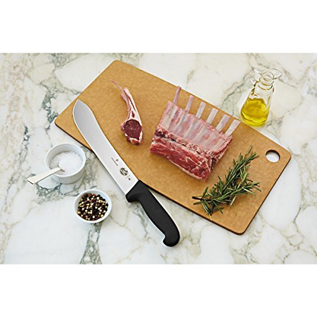 Victorinox Cutlery 8-Inch Granton Edge Butcher Knife