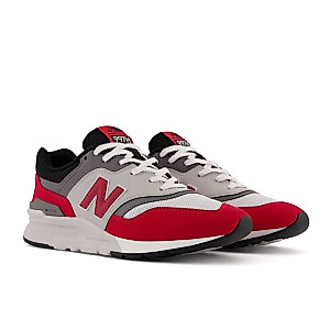 New Balance Men's 997H V1 Lifestyle Sneaker, Team Red/Black, 12