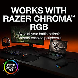 Seagate FireCuda Gaming Hard Drive External Hard Drive 2TB - USB 3.2 Gen 1, RGB LED lighting for PC and Mac with Rescue Services (STKL2000400)