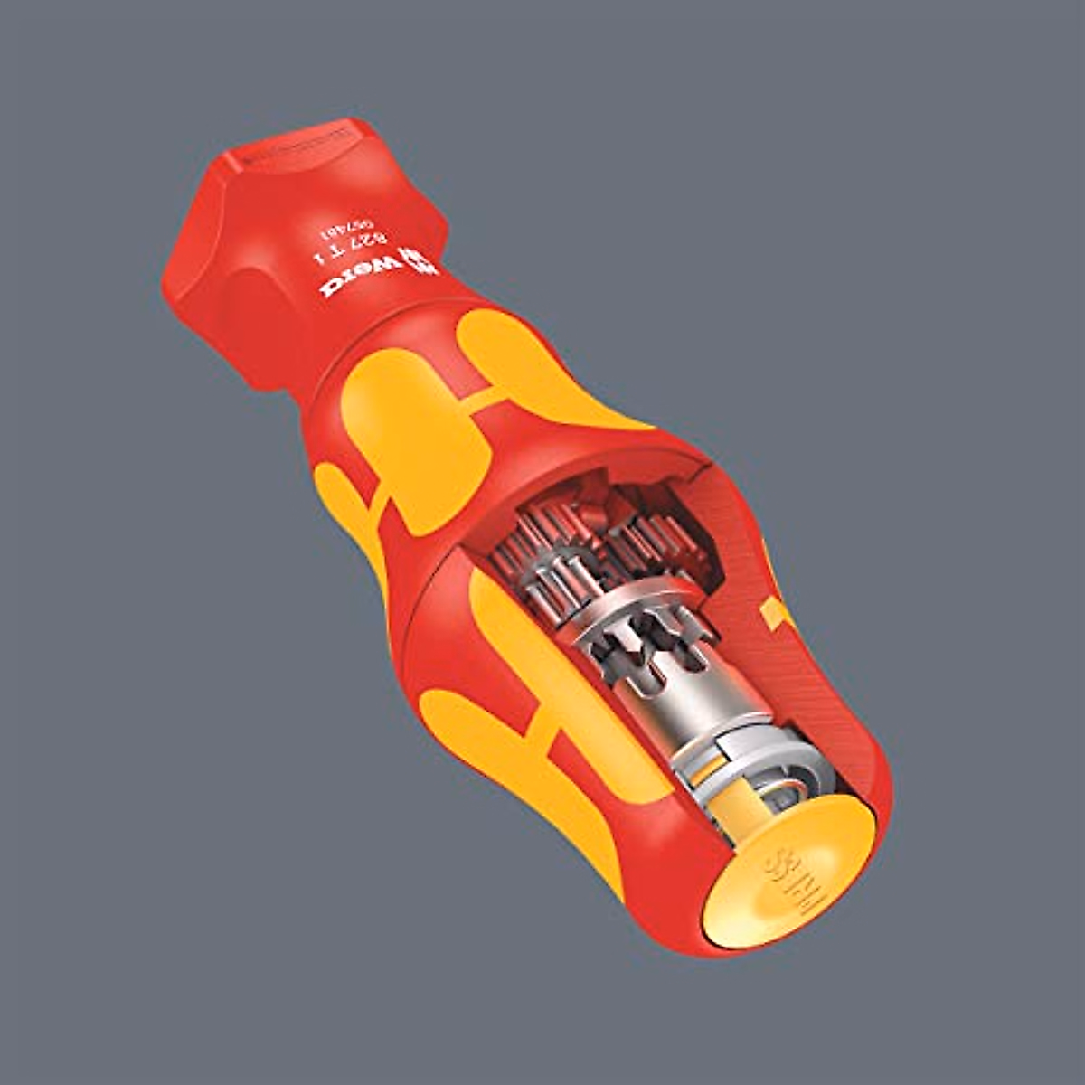 Wera 05057481001 827 T i Kraftform Turbo blade holding handle, 9.0 x 125 mm