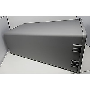 52 Qt. Replacement Waste Bin for Cabinet Recycling Pull Out Trash Organizer (Grey)