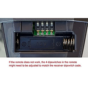 Replacement Remote UC7083T Hampton Bay Ceiling Fan Wireless Remote Control