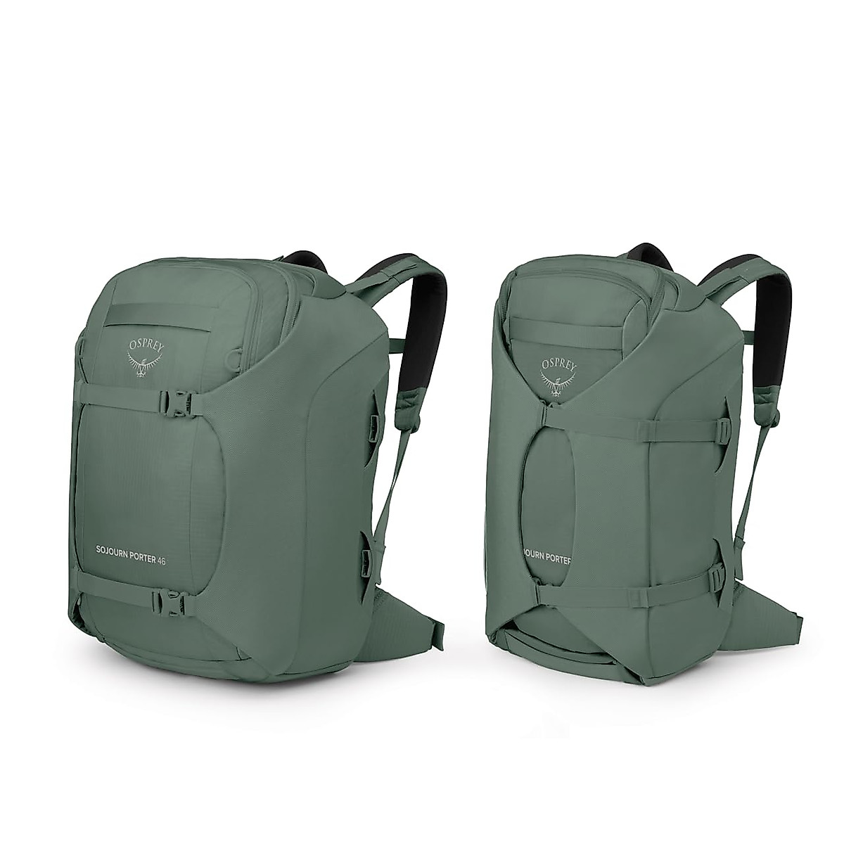 Osprey Sojourn Porter 46L Travel Backpack, Koseret Green, One Size