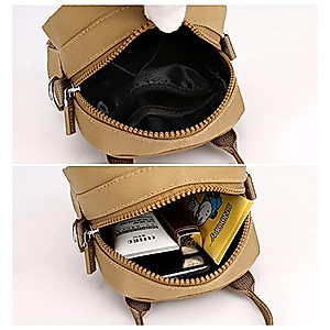 AOCINA Small Crossbody Bag Travel Purse Phone Purse Crossbody for Women Small Bag Wallet Purse Tiny Purse for Girls Boys(C-Black)