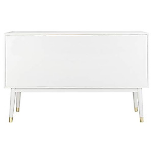 Safavieh Couture Home Madden Modern Retro White 6-drawer Dresser