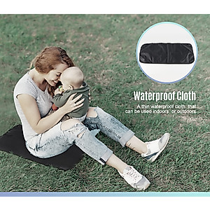 HOFISH Universal Stroller Organizer with Cup Holder, Neoprene Material Diaper Storage, Secure Straps,Pockets for Phone, Keys,Compact Design Fit Most Strollers (ST01B)