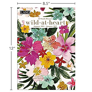 LANG Wild At Heart 2024 Monthly Planner (24991012123)