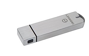 Kingston Ironkey S1000 32GB Encrypted USB Flash Drive On-Device Cryptochip FIPS 140-2 Level 3 Multi-Password Security Options IKS1000B/32GB