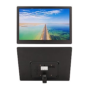 Digital Photo Album, 100‑240 V USB Interface Large Storage Digital Photo Frame Multiformat Playback for Images (US Plug)
