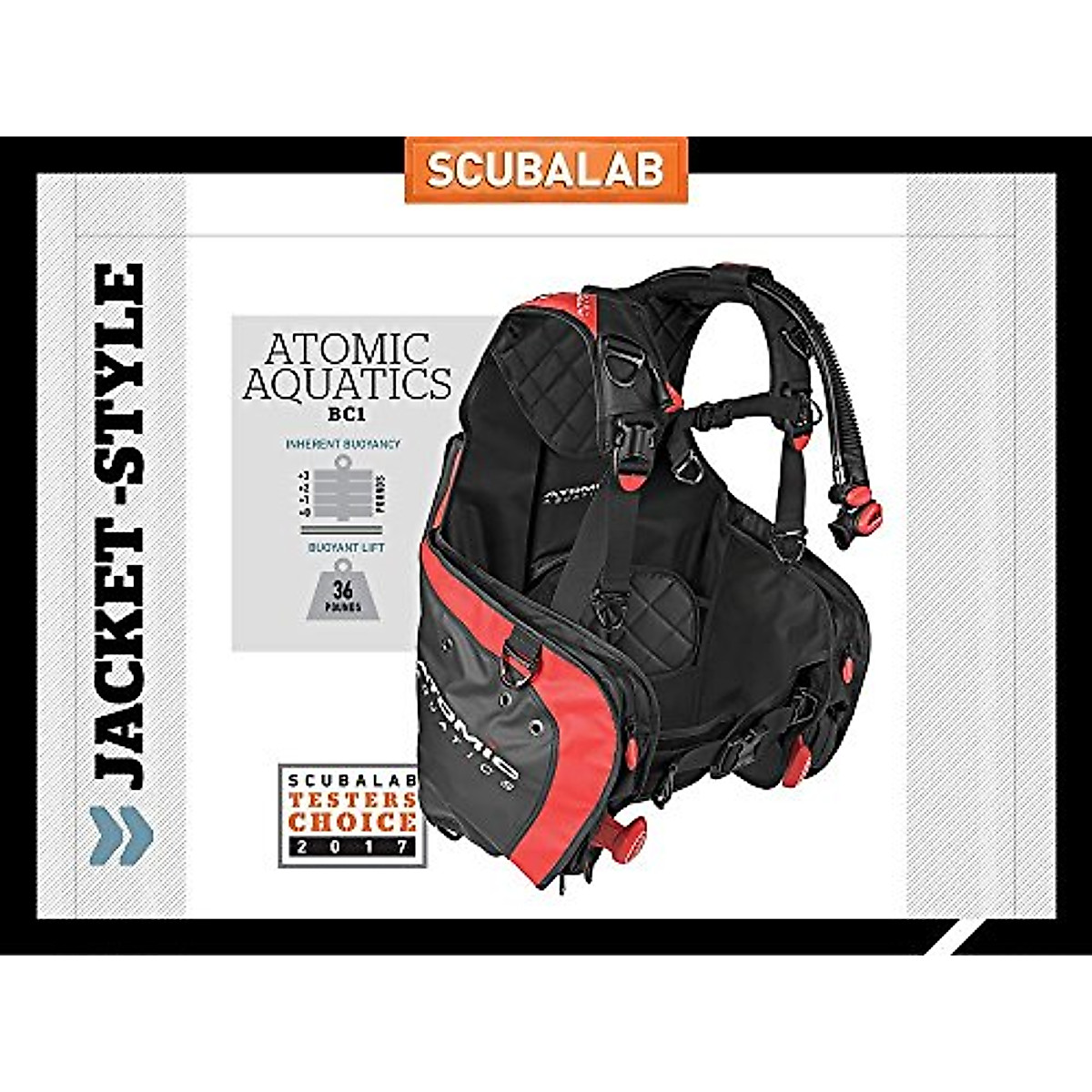 Atomic BC1 BCD, Black - XLarge