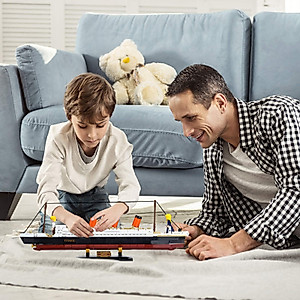 SuSenGo Building Block Kit for Titanic-481pcs Bricks Toy Building Sets for Adults Kids Educational Toys