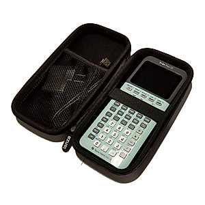 Hard Travel Case/Protecting/Carrying Case for Texas Instruments TI-84 Plus CE, TI-83 Plus CE, TI-84 Plus CE Color Graphing Calculator with Extra Mesh Pocket for Accessories