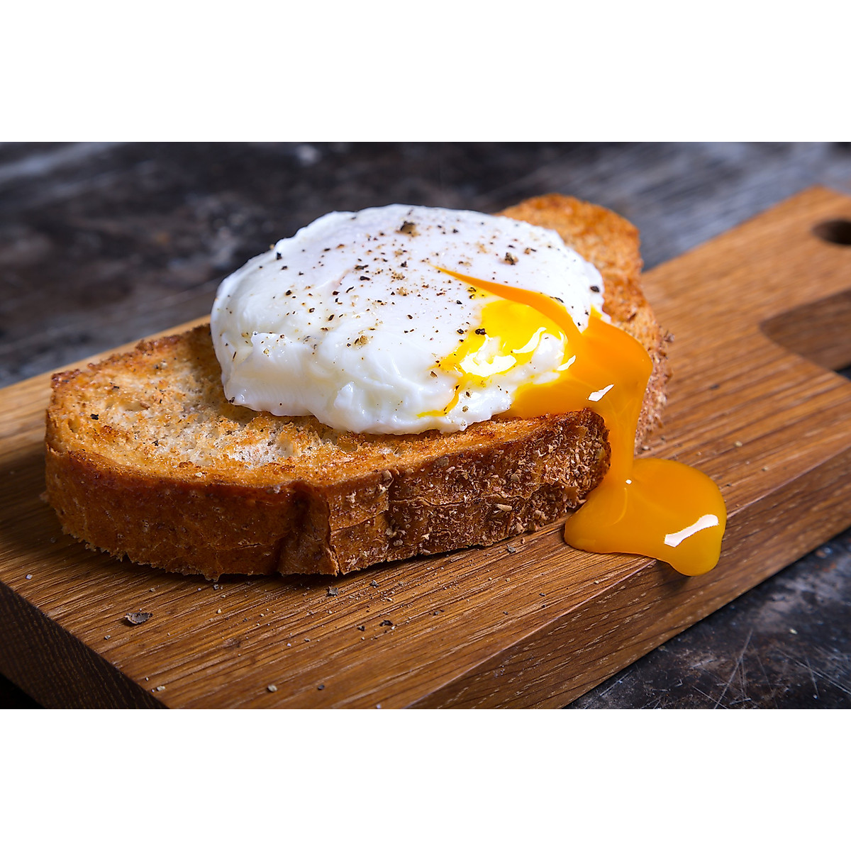 HIC Harold Import Co. 43133 HIC Non-Stick 3-Egg Poacher Insert, PFOA and BPA Free Black, 15"