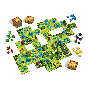 Hans im Glück, Carcassonne Hunter and Collector, Family Game, Board Game, 2-5 Players, from 8+ Years, 40+ Minutes, German
