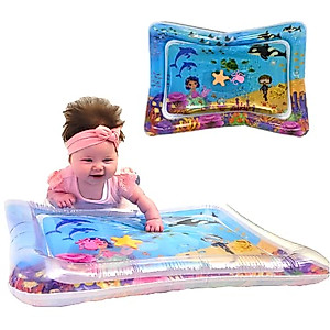 Baby/Toddler Play Mat, Inflatable Water Sensory Play Mat, Tummy Time