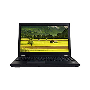 Lenovo ThinkPad P50 15.6 inches FHD Laptop, Core i7-6700HQ 2.6GHz, 16GB RAM, 480GB Solid State Drive, Windows 10 Pro 64bit (Renewed)