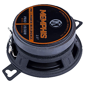 Memphis Audio PRX3 Power Reference Series 3 Inch 15 Watt RMS 30 Watt Peak Power Car Audio Coaxial Speaker System
