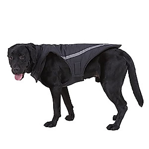 Cute Large Dog Clothing Pet Large Jacket Reflective Cotton Hook&Loop Adjustable Pet Clothes Small Dog Hoodie Sweater