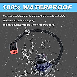 Rear View Backup Camera Compatible with Chrysler 300 Dodge Charger 2011 2012 2013 2014 Park Assist Camera Replaces# 56054058AH 56054058AD 56054058AE 56054058AF 56054058AG