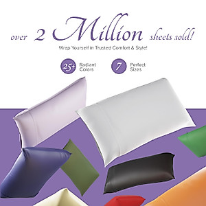 Carressa Linen 100% Egyptian Cotton Duvet Cover Queen Size - 600 Thread Count 3 PC Duvet Cover Set, Extra Long Staple Egyptian Cotton Quilt Cover, Soft, Breathable with Hidden Zipper Closure - White