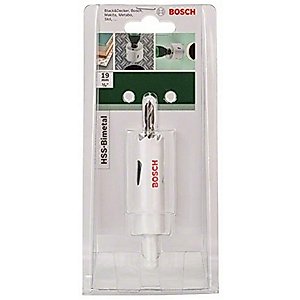 Bosch 2609255600 HSS Bi-Metal Holesaw with Diameter 19mm