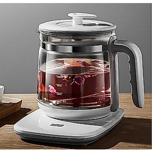 Electric Kettle 1.8L Large Capacity Glass Health Pot Multifunction Cooking Tea Soup Flower Teapot Automatic Electric Stew Bird's Nest Pot Electric Kettle