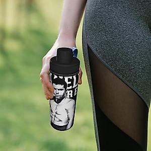 Eevikion Canelo of Alvarez Stainless Steel Insulated Tumbler Sports Water Bottle Hot and Cold Travel Cup 18oz