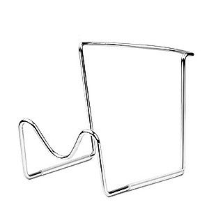 Flexzion Water Dispenser Stand 2-5 Gallon Water Jug Holder Metal Plated Cradle Set with Water Dispenser Valve, Dustproof Plug, Wooden Stick for 55MM Crown Top Water Bottles, Camping Counter Home Use