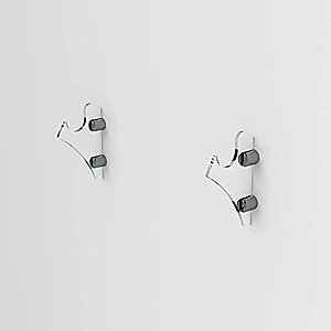 WANLIAN Lightsaber Wall Mount Light Saber Mount for Wall Horizontal Acrylic Lightsaber Holder for Display Saber,Sword (Transparent)