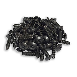 RackGold® 10-32 Rack Screws 100 Pack W/Washers - USA Made