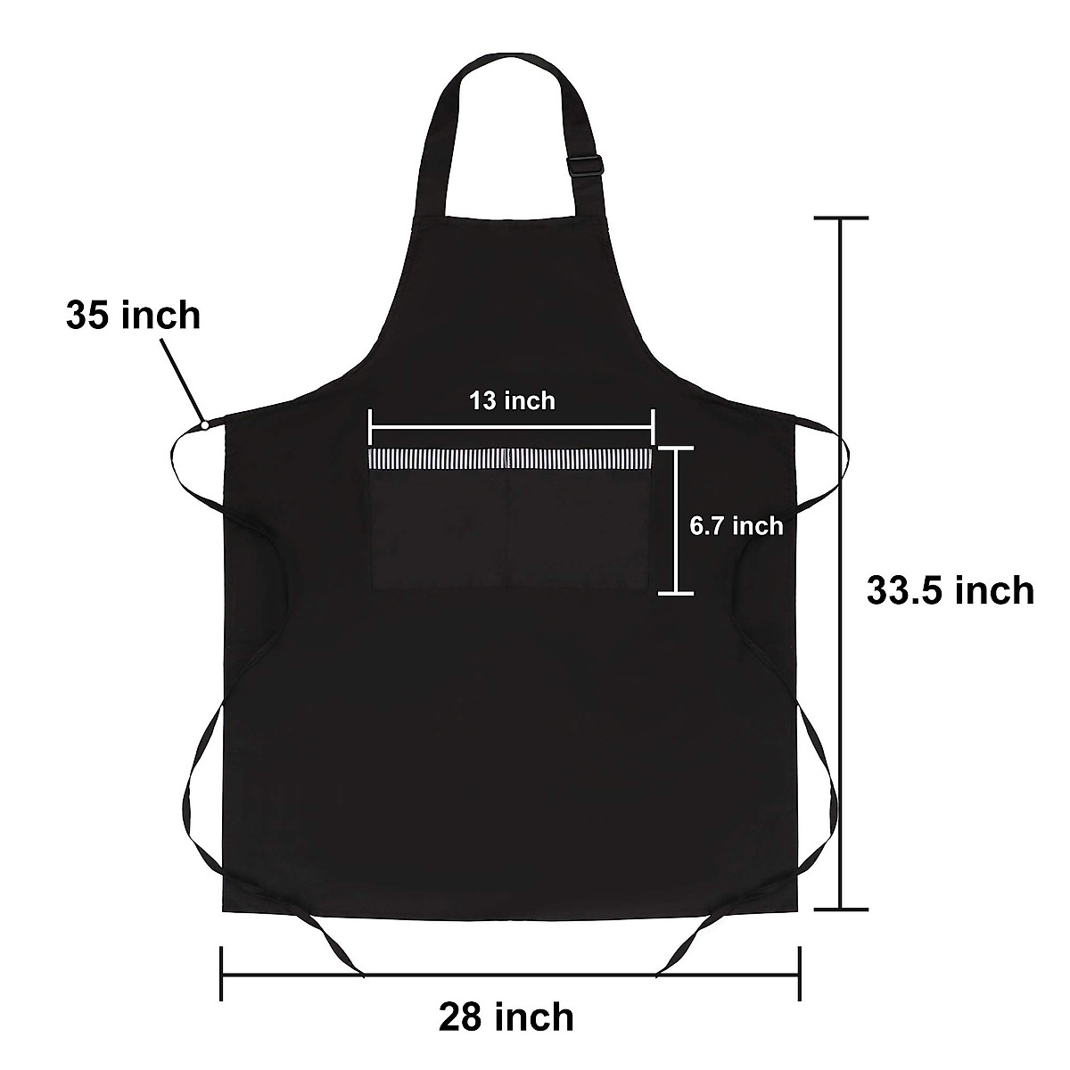 Zihuatailor Dishwashing Dog Grooming Apron for Men, PVC Waterproof Apron for Women with Pockets