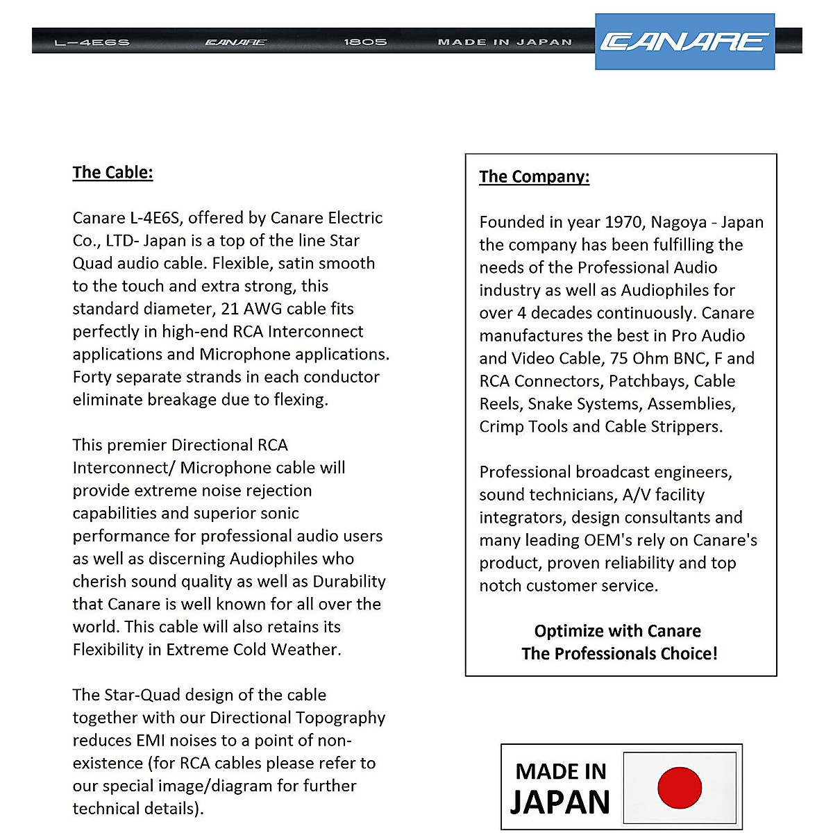 WORLDS BEST CABLES 4 Units - 1 Foot – Quad Balanced Microphone Cable Custom Made Using Canare L-4E6S Wire and Neutrik Silver NC3MXX Male & NC3FXX Female XLR Plugs