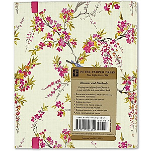 Blossoms & Bluebirds Large Address Book