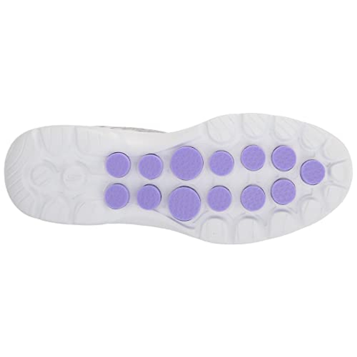 Skechers Women's GO Walk 6-Inner Joy Sneaker, White/Multi, 10