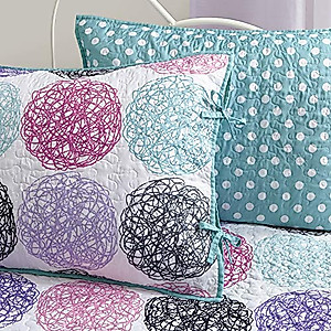 Mi Zone Mizone Carly Daybed Set, Purple, 39"x75"