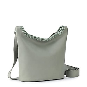 The Sak Asher Crossbody Bag in Leather, Large Purse with Single Shoulder Strap, Meadow