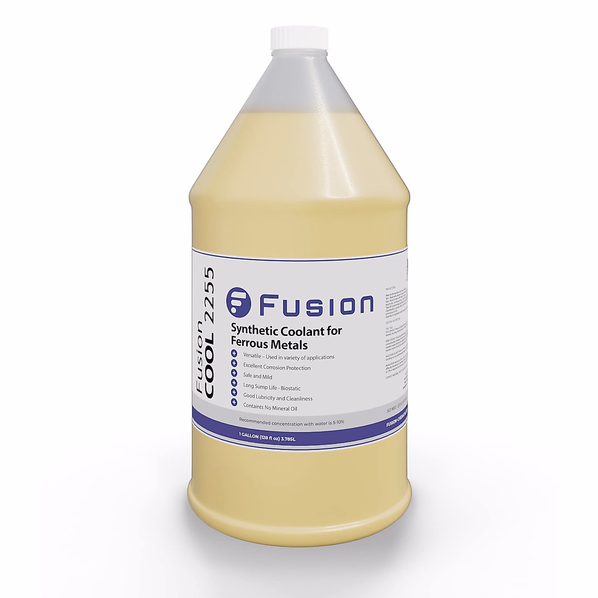 Mist Coolant for Metal Cutting Applications | Fusion Cool 2255 | Premium Synthetic Metalworking Fluid (1 Gallon)