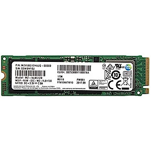 Samsung PM981 Polaris 512GB M.2 NGFF PCIe Gen3 x4, NVME Solid State Drive SSD, OEM (2280) MZVLB512HAJQ-00000