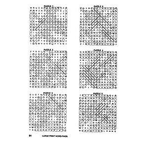 Large Print Word-Finds Puzzle Book-Word Search