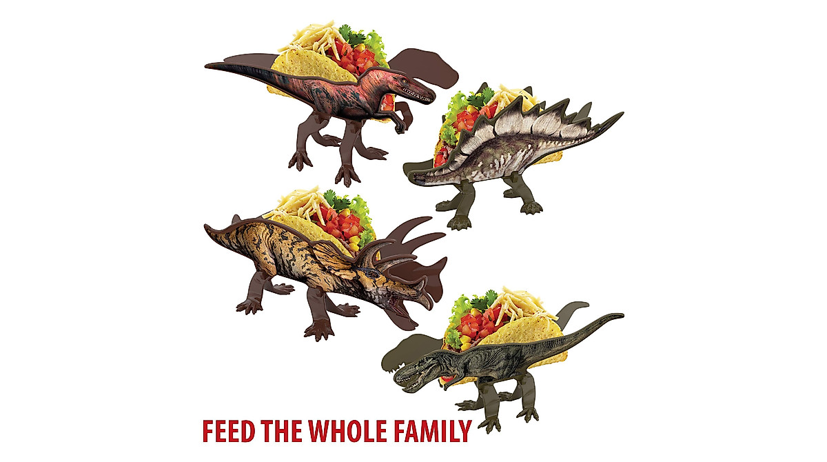 Funwares Dinosaur Taco Holders - Make Mealtime Fun!