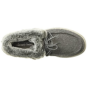 Skechers BOBS Women's 113446 Sneaker, Grey, 8.5