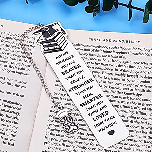 Class of 2023 Bookmark Gifts for Women Men 2023 Graduation Senior High School College Students Phd Master Nurse Medical Grad Graduate Gift for Daughter Son Teen Boys Girls Inspirational Present