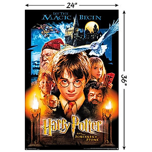Trends International Harry Potter Sourcerer's Stone Collector's Edition Wall Poster 24" x 36"