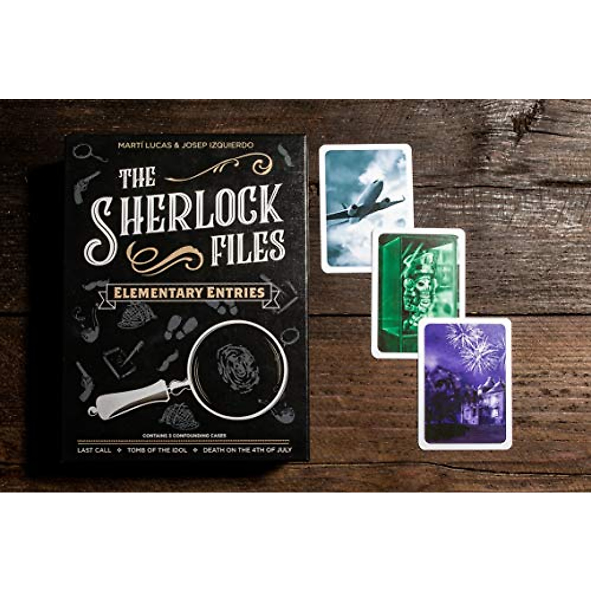 Sherlock Files: Elementary Entries, Strategy Board Games, Indie Boards & Cards