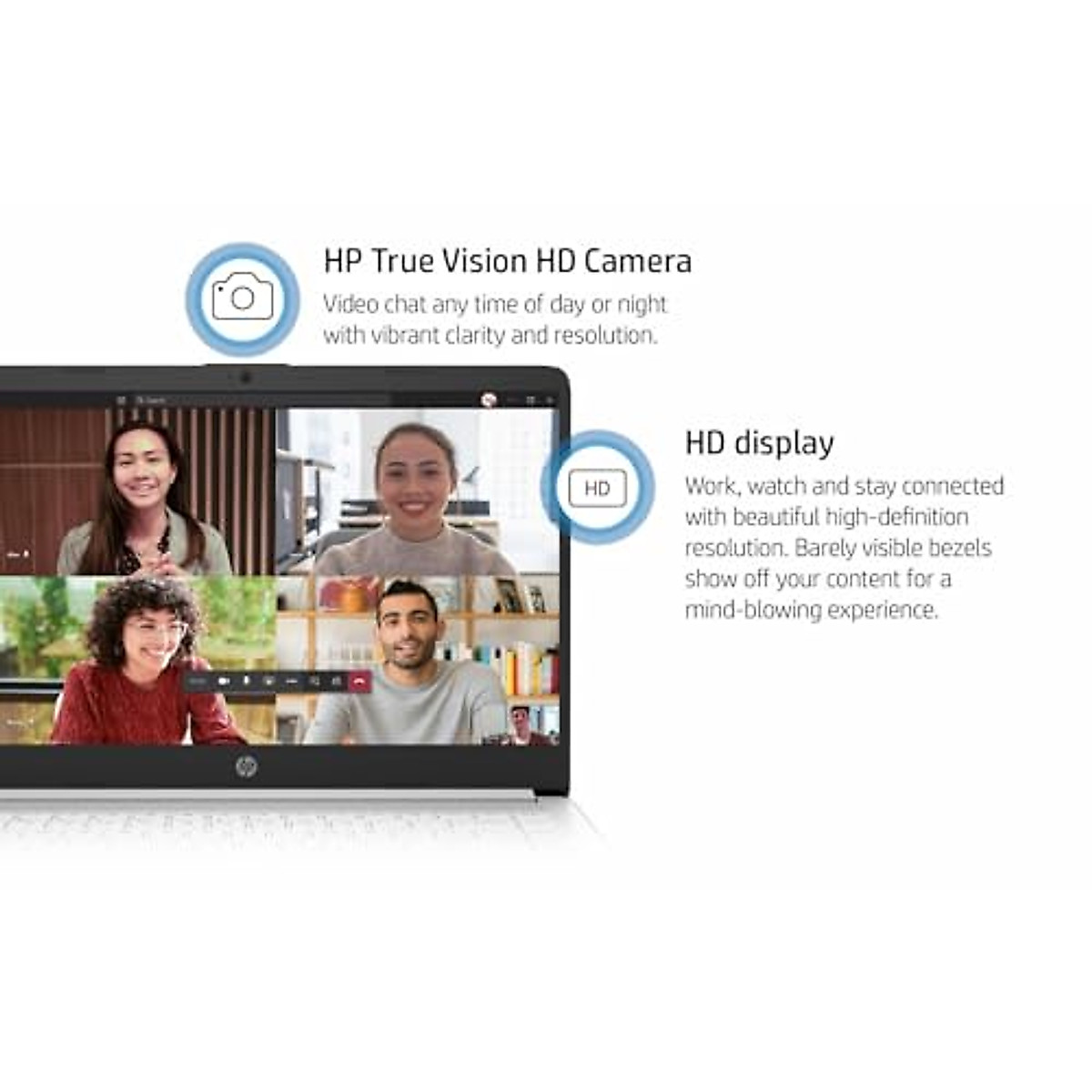 HP Newest 14" Ultral Light Laptop for Business. Intel Quad-Core N4120(> N4020), 8GB RAM, 192GB Storage, 1 Year Office 365, (64GB eMMC+128GBSD Card) Webcam, HDMI, WiFi, USB-A&C, Win 11 S/OLY