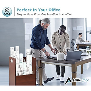 Adir Mobile Blueprint Roll File Holder - Mobile Roll File Organizer Cart for Home Office or School. 20 Slots Blueprint File Holder with Wheels for Maps, Plans, Posters