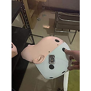 KuKu Comic Resin BJD Cosplay Albedo Genshin Full Head Kigurumi Doll Mask (full head)