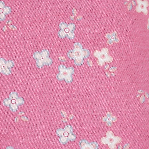 Canticos Unisex-Baby Girls' 2-Piece Snug Fit Cotton Pajamas, Pink, 18 Months