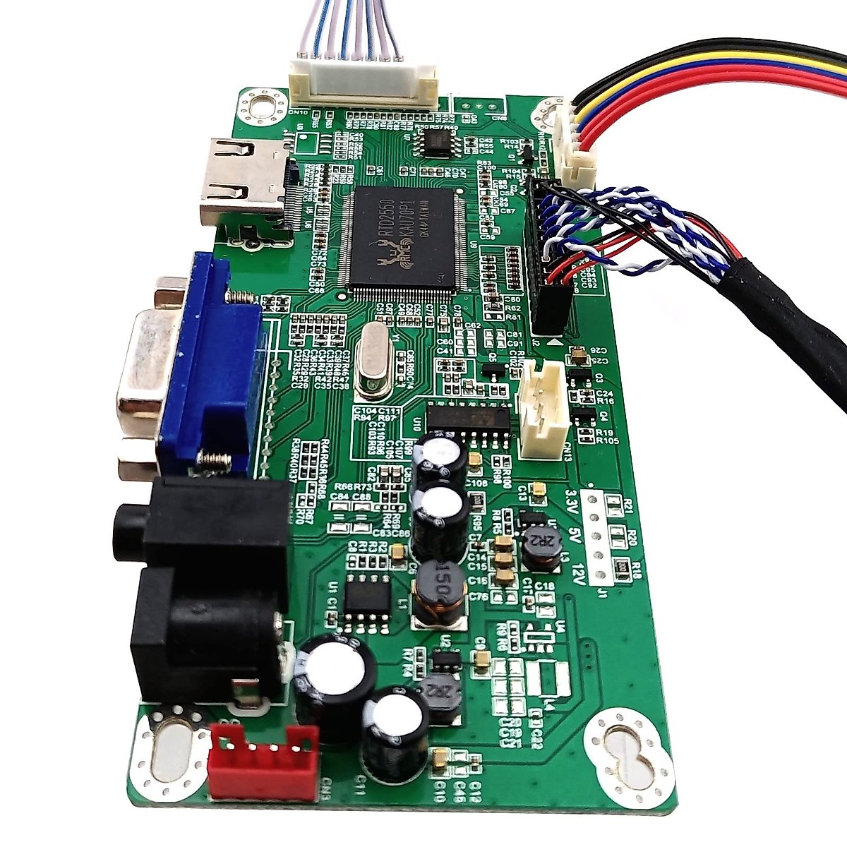 QAREQU LCD Controller for LM270WQ1 SDE3 SDE5 SDE1 SDE2 Panel 2K HDMI Video Audio Driver Board